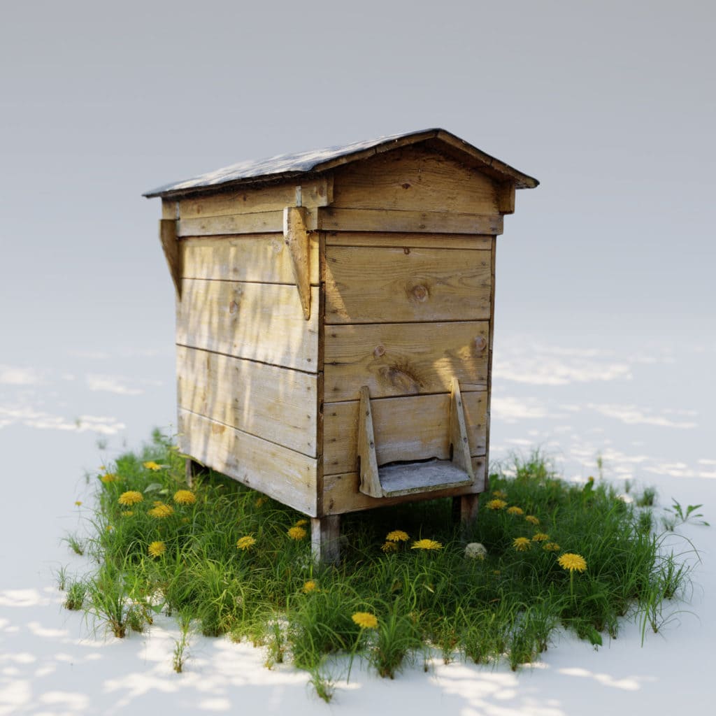 Beehive box – BlenderBoom