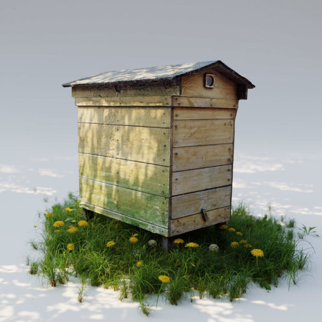 Beehive box – BlenderBoom