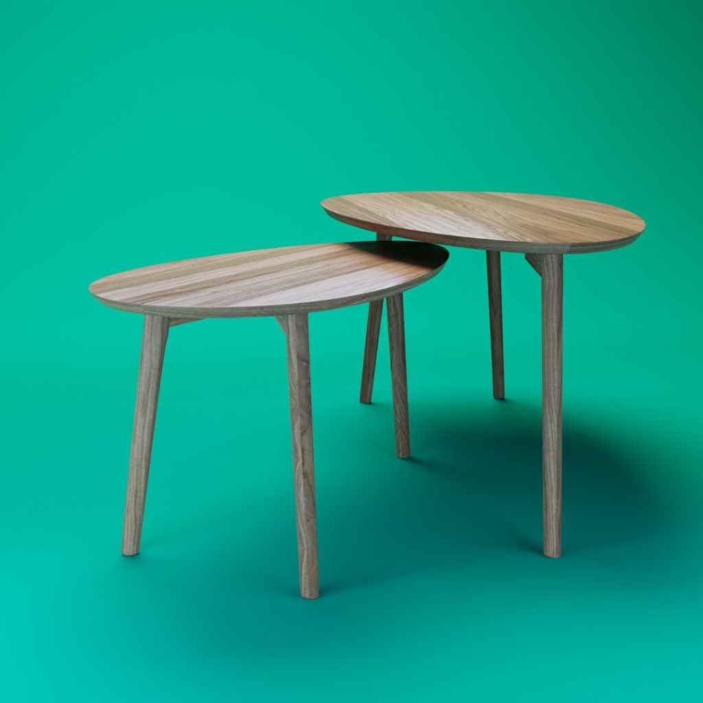 Oval table – BlenderBoom