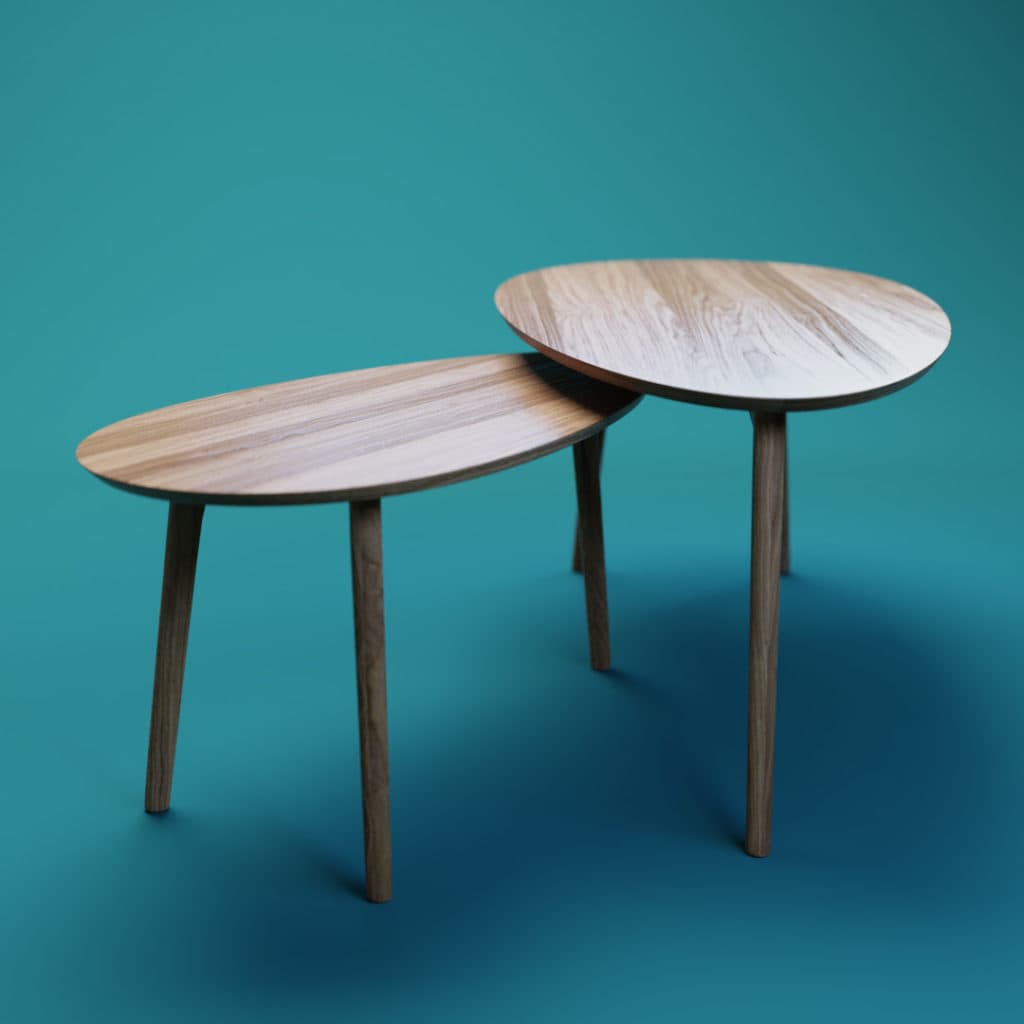 Oval table – BlenderBoom