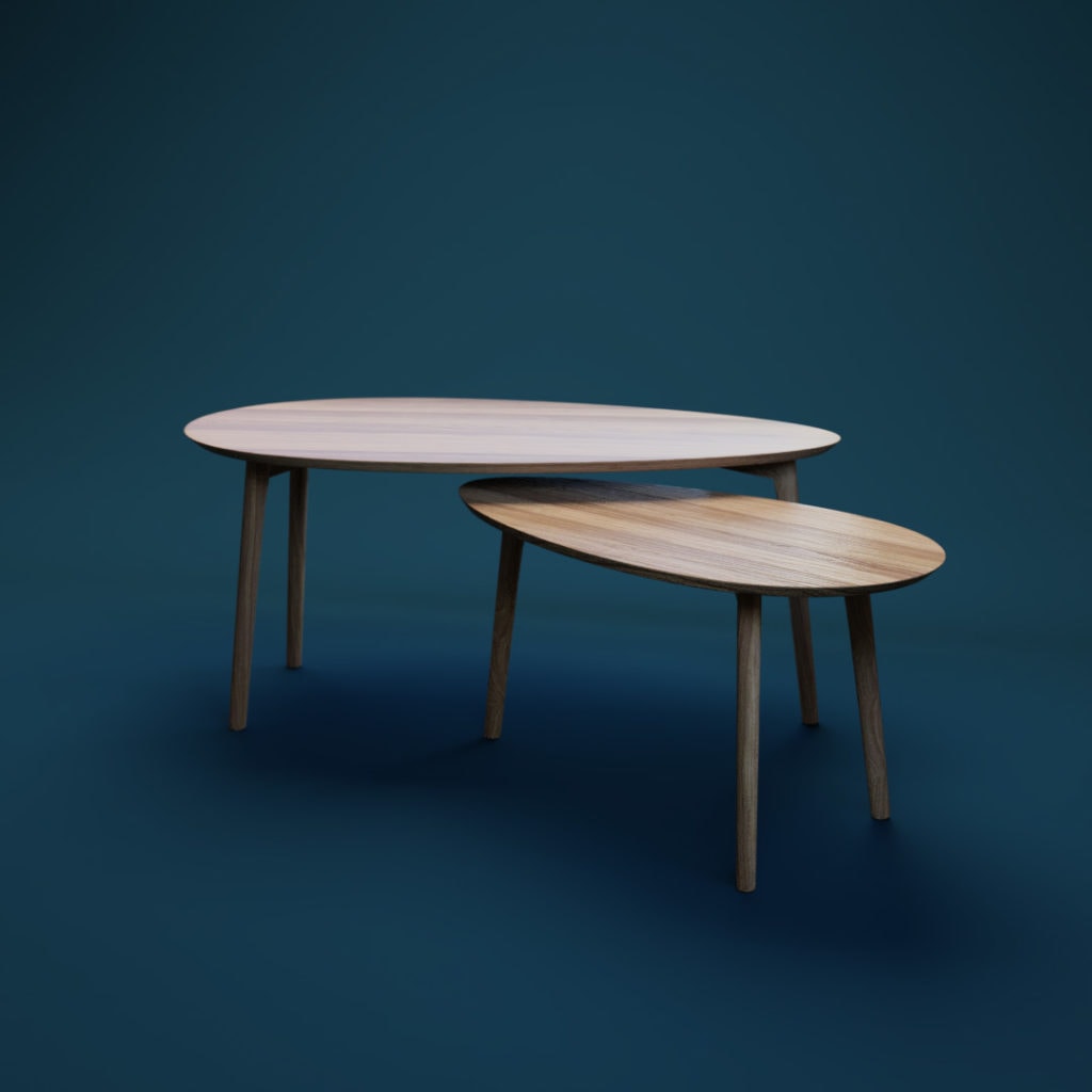 Oval table – BlenderBoom