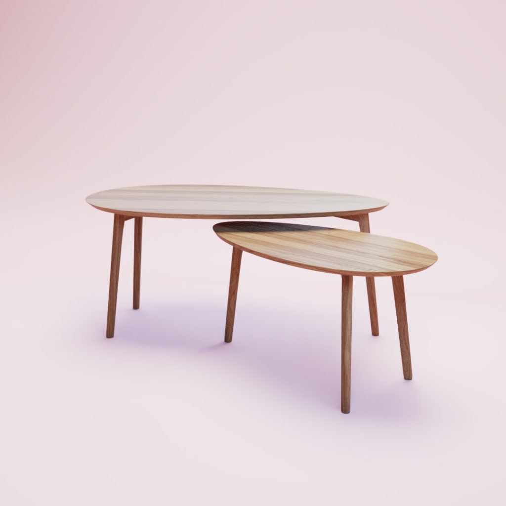Oval table – BlenderBoom