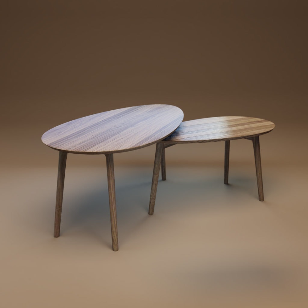 Oval table – BlenderBoom